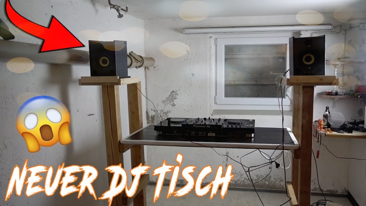 Unser selbstgebauter DJ-TISCH🔥 | Studio Umbau #2 | Luis Dominguez - YouTube