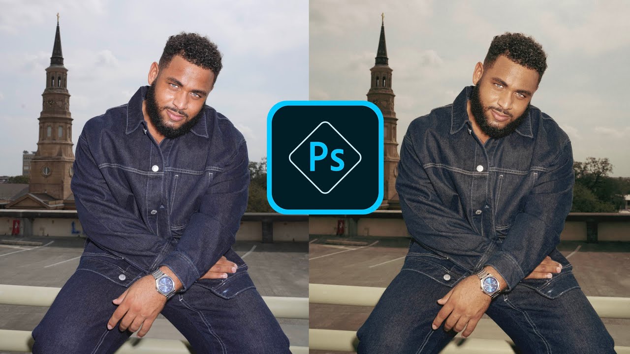MALE SKIN RETOUCHING PHOTOSHOP - YouTube