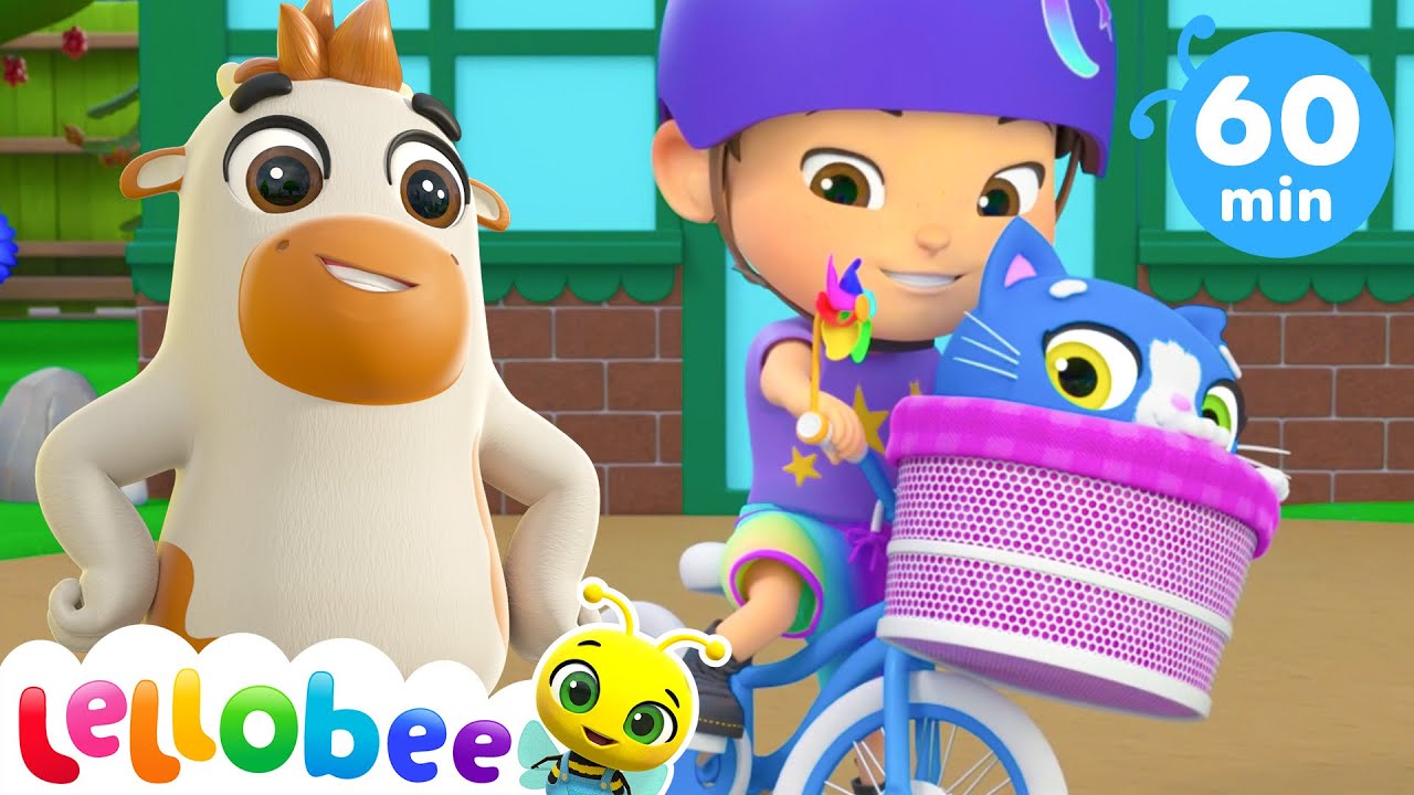 You Can Ride A Bike! 🚲 | Karaoke Time - Kids Learn Bike Riding ...