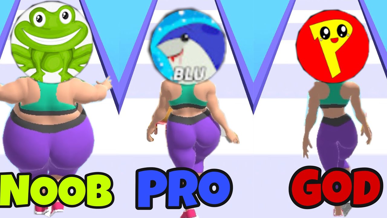 PIKA GUY And BLU Am I Better Than Them In Fat 2 Fit! - YouTube