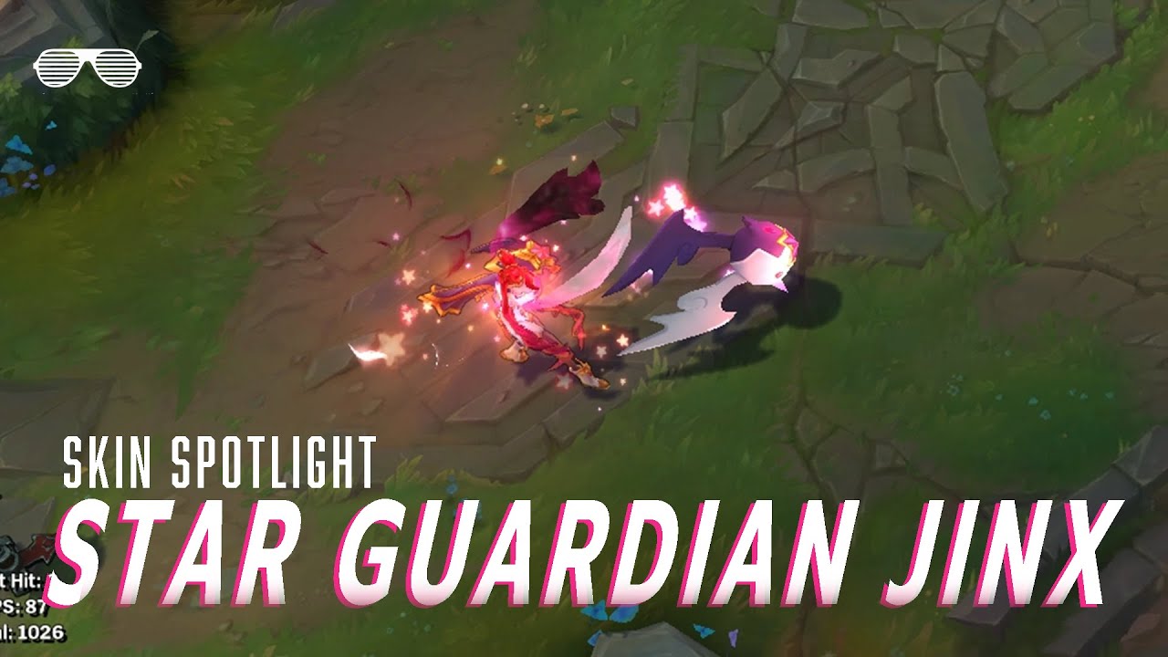 Star Guardian Jinx Legendary Skin Spotlight - League of Legends - YouTube