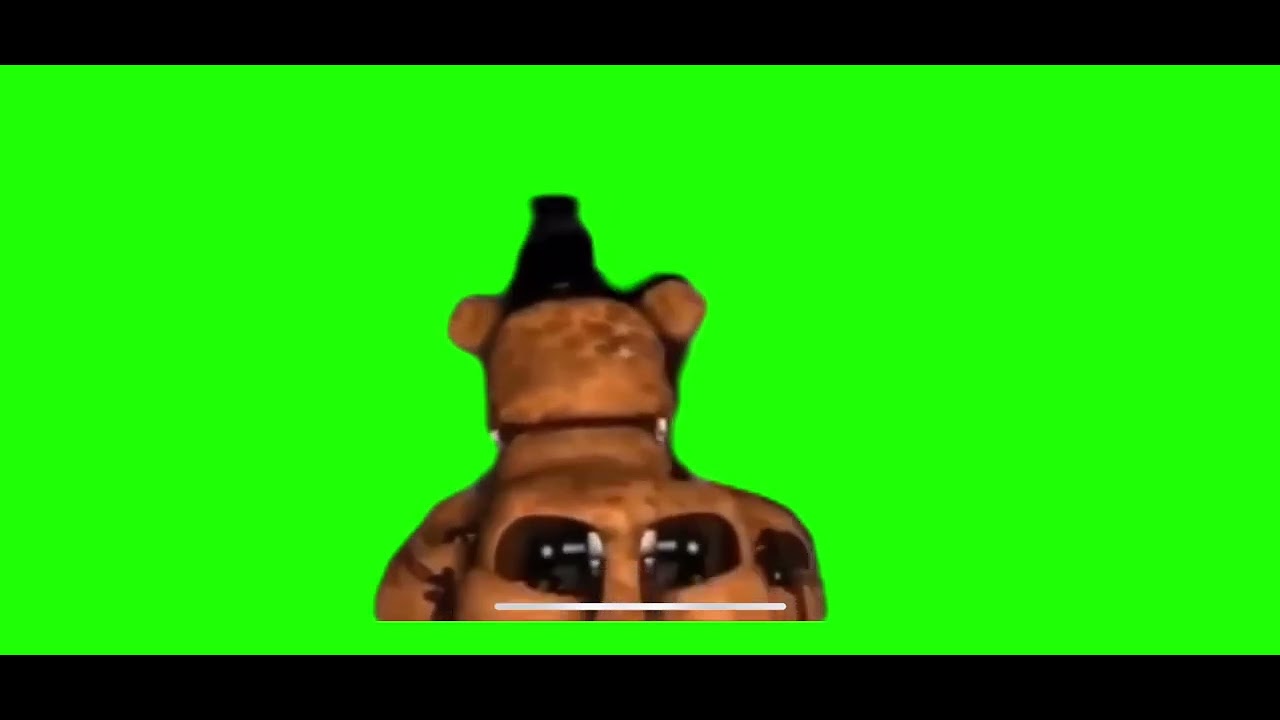 Freddy fazbear twerking green screen - YouTube