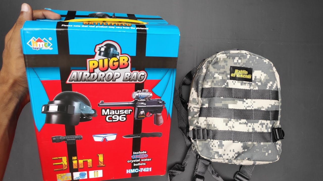 Pubg Airdrop vs Level 3 Bagpack full comparison | Unboxing Zone - YouTube