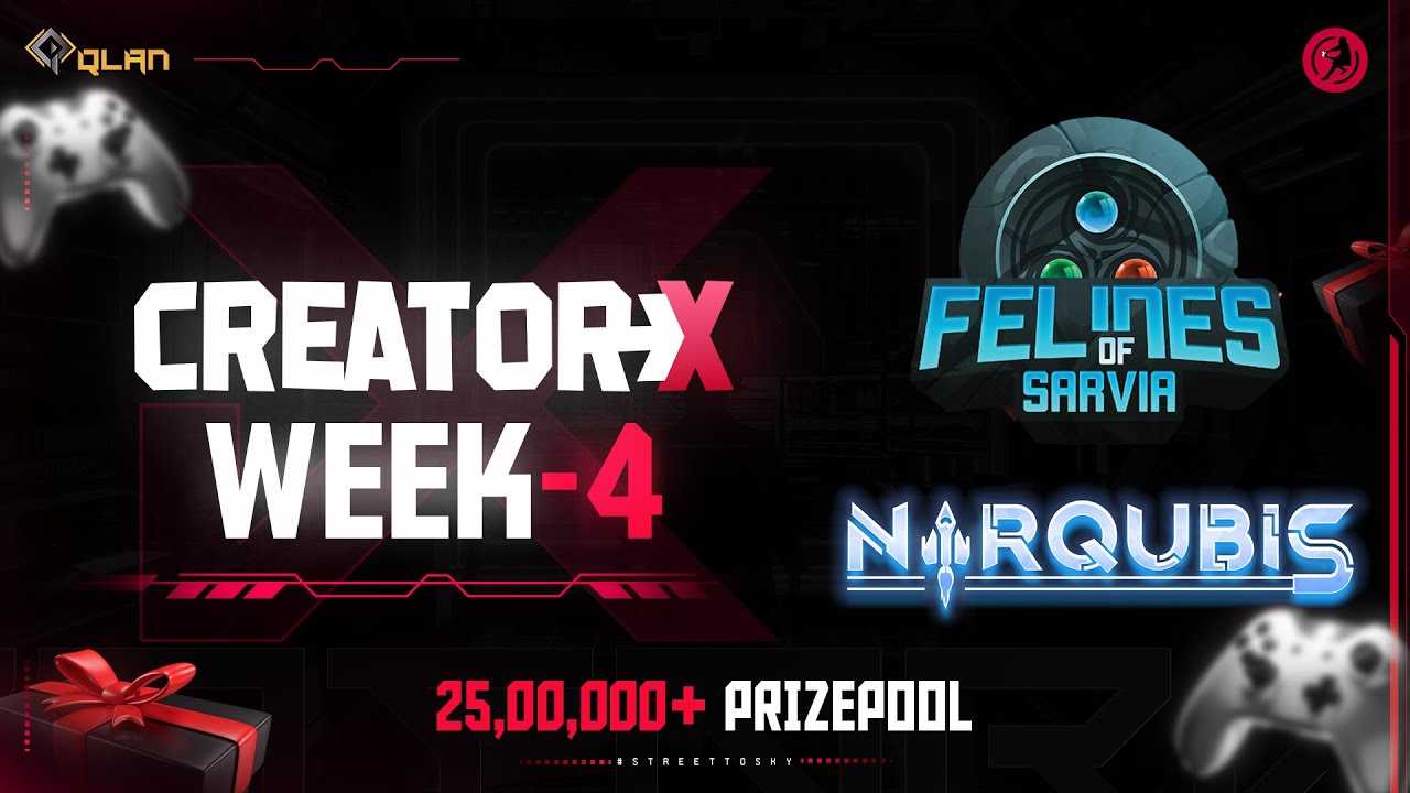 CreatorX- India's Largest Gaming Creator Hunt | Week 4 - Narqubis & Felines of Sarvia - YouTube