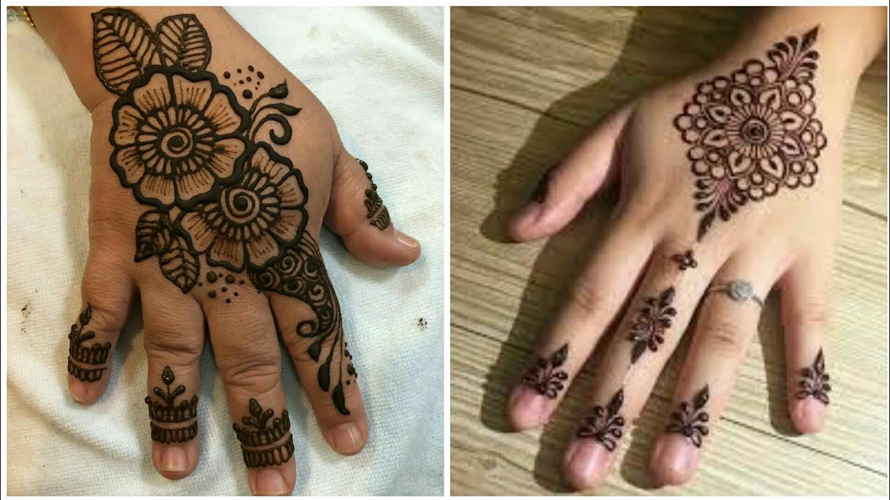 baby henna design | simple mehndi design baby hand | baby mehandi ...