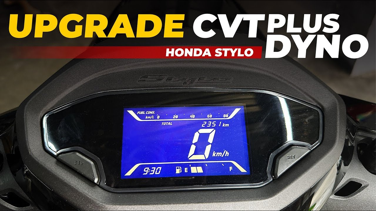 KM BARU 2000AN UDAH UPGRADE CVT PLUS REMAP DYNO | PENASARANKAN HASIL DYNO DARI STYO INI ...