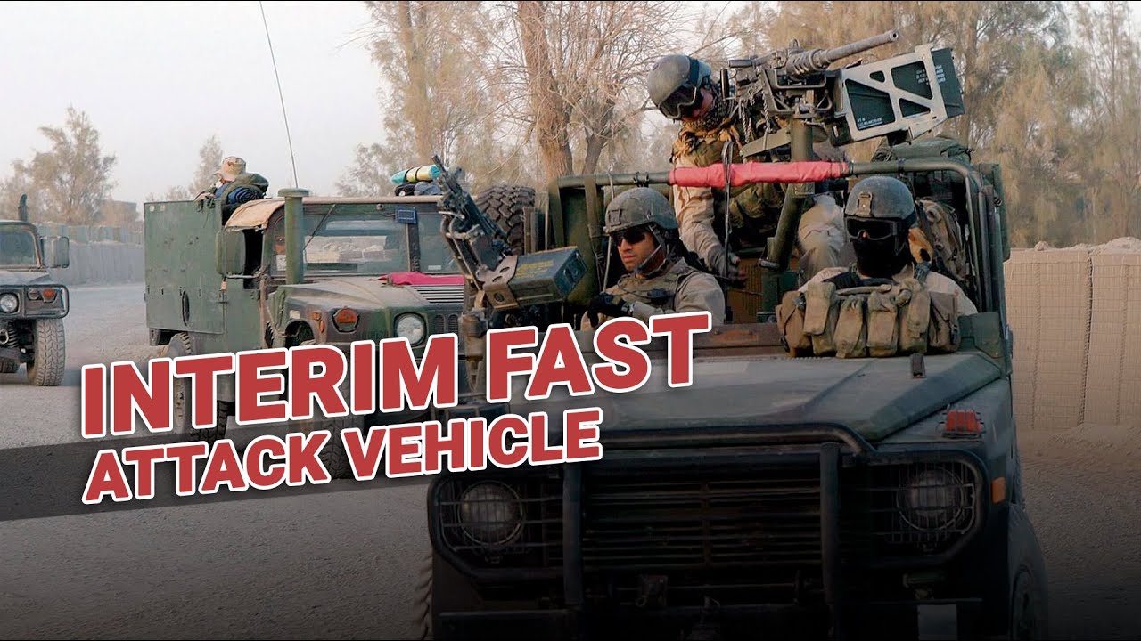 Огневая поддержка на колесах: Interim Fast Attack Vehicle - YouTube