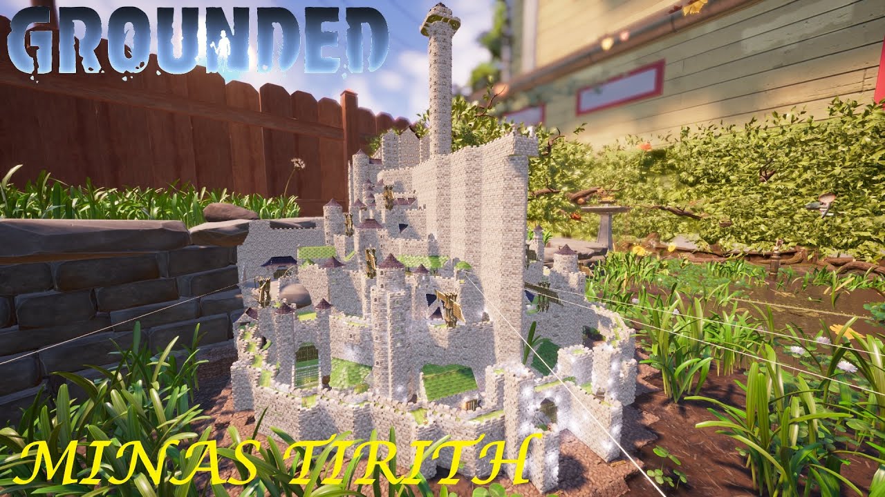 Grounded MinasTirith Mega Base - YouTube