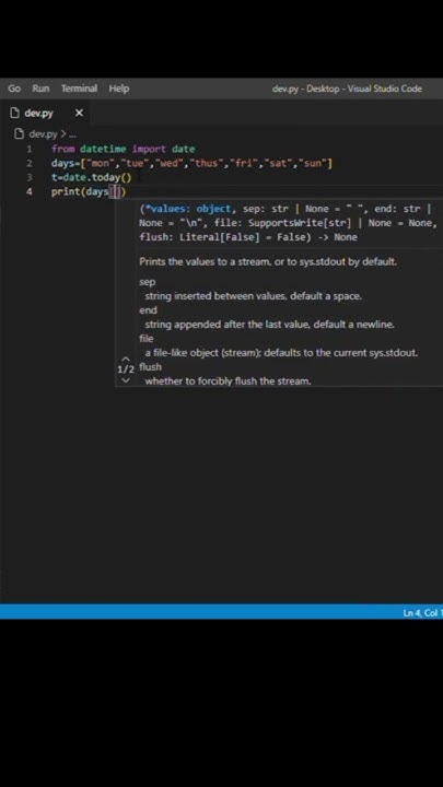 Python Tutorial: How to Find the Weekday using datetime module | #Python #Tutorial #Weekday ...