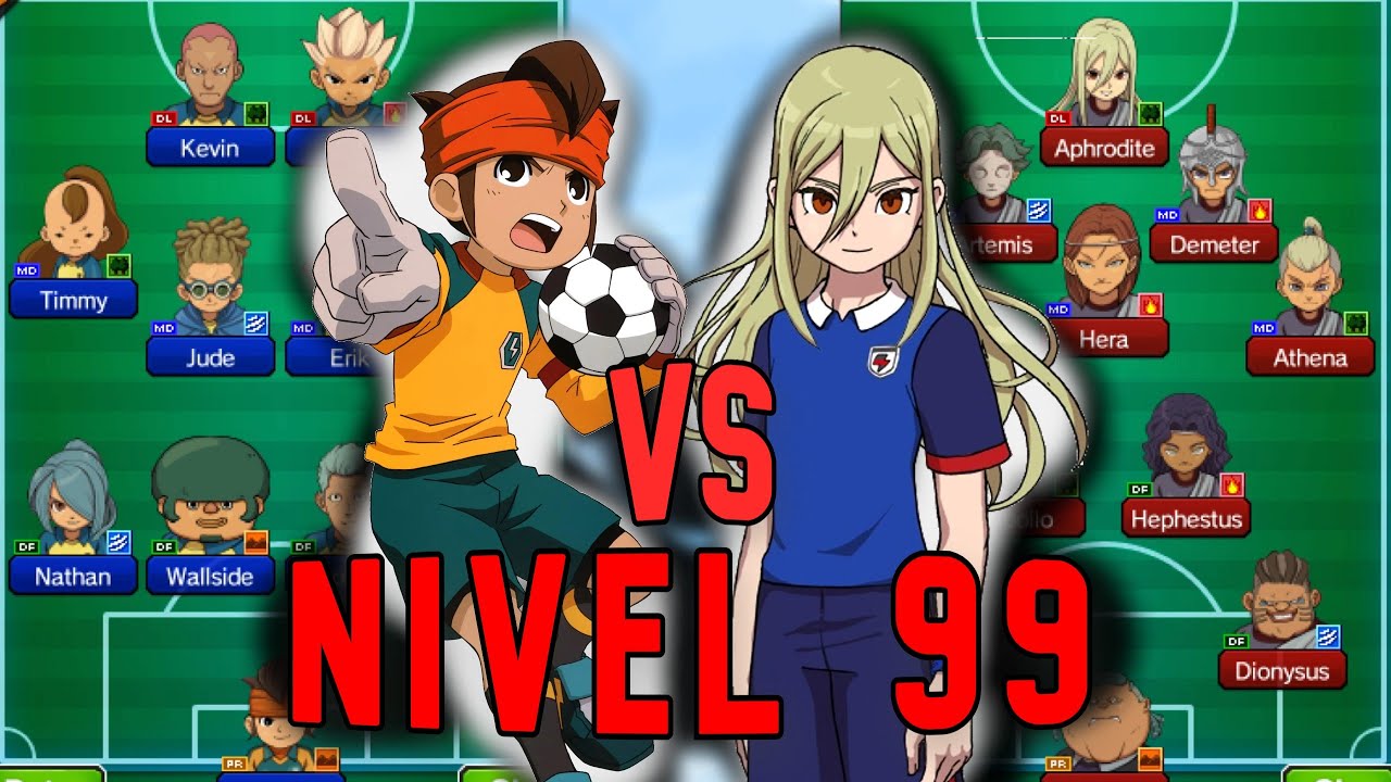 RECREO el RAIMON VS ZEUS NIVEL 99 😈 en INAZUMA ELEVEN GO GALAXY - YouTube