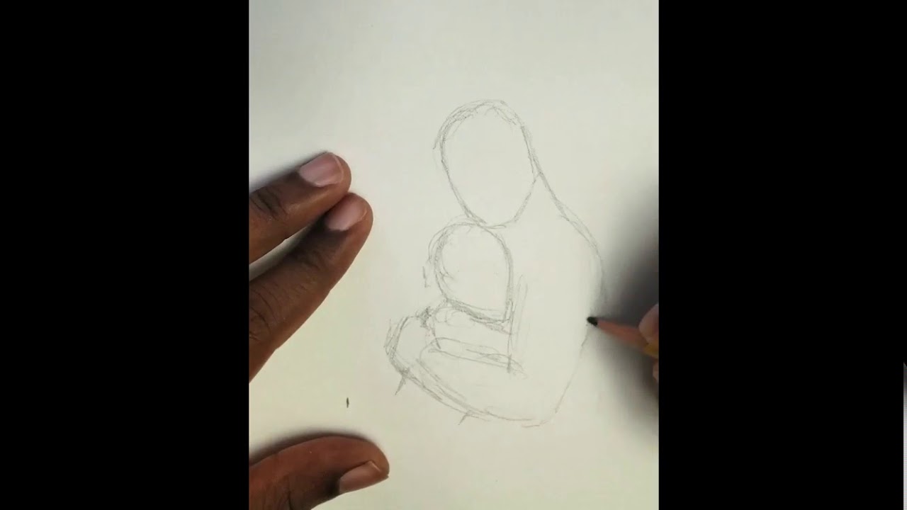 Eleven & Jim Hopper Speed Drawing - YouTube