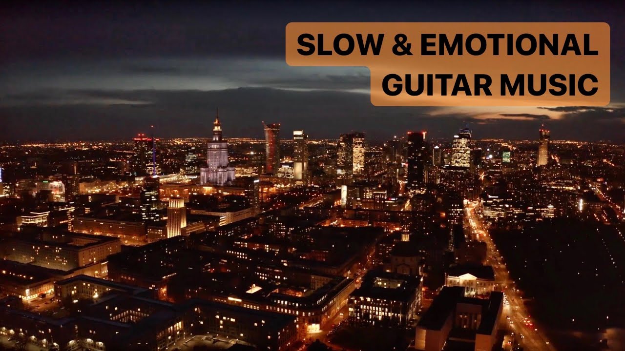 🌕 (PINK FLOYD STYLE) 🎸Emotional slow GUITAR MUSIC - Calming music - YouTube