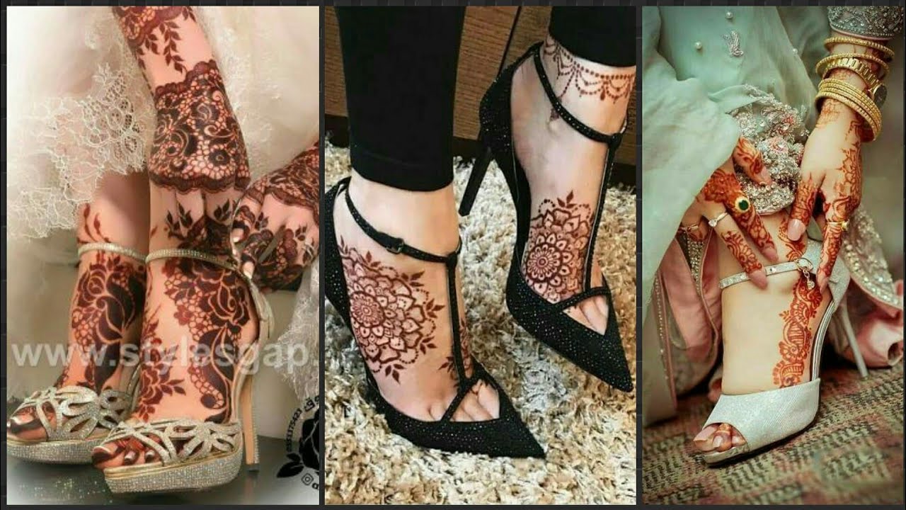 40+ Inspired Feet Mehndi Design For Your Pretty Feet. - YouTube