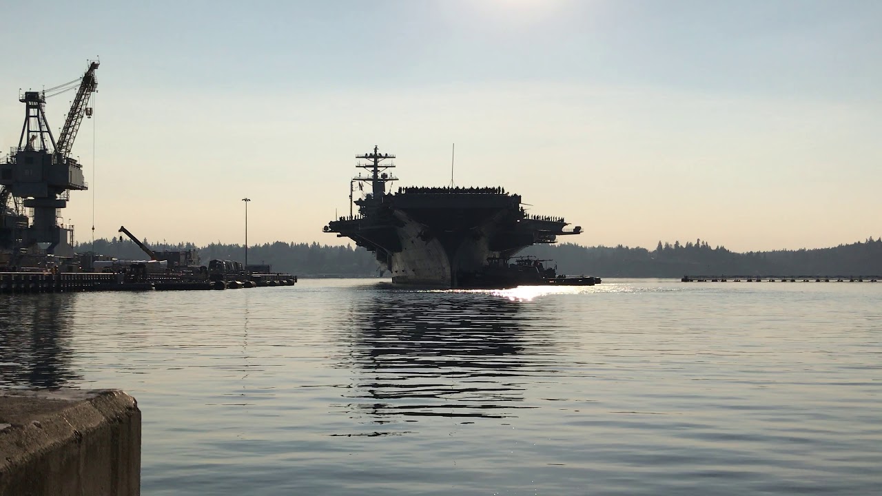 USS Nimitz (CVN68) 2017 Deployment Homecoming - YouTube