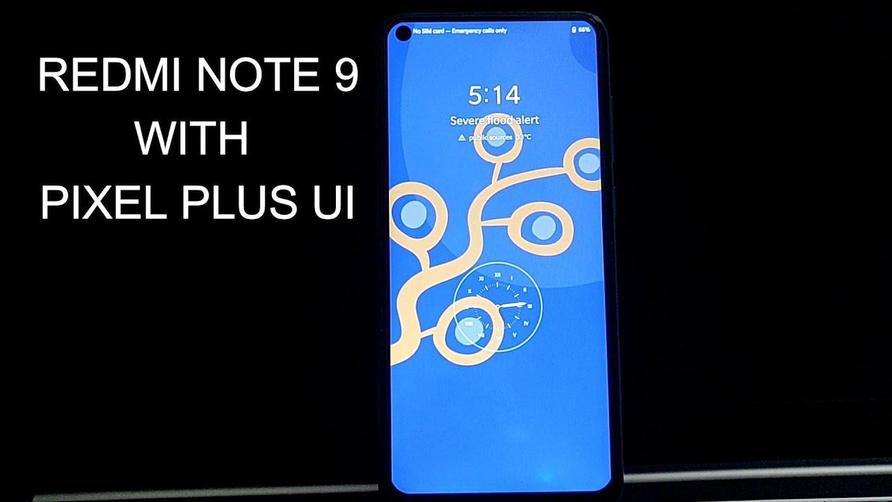 "Redmi Note 9 Custom ROM : Pixel Plus UI [Short Review] - YouTube