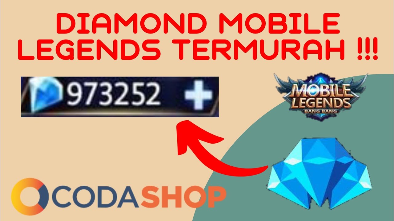 Cara Belanja Diamond Mobile Legends Pakai Pulsa Melalui Coda Shop - YouTube