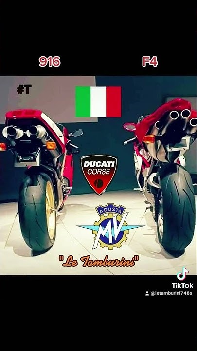 Ducati 916 And Mv Agusta F4 By Massimo Tamburini 🇮🇹 T Youtube