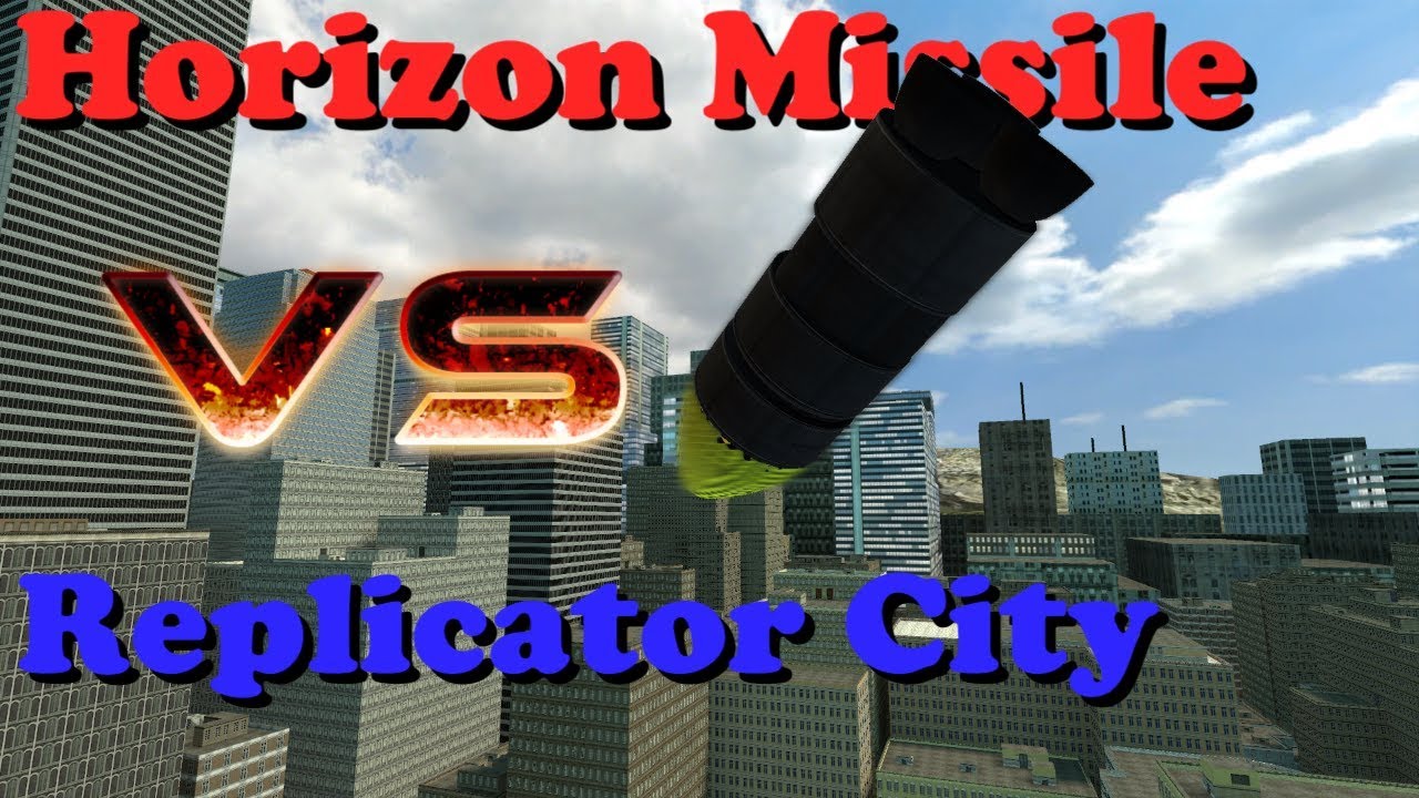 Horizon Missile vs Replicator City - Stargate Gmod Scenario - YouTube