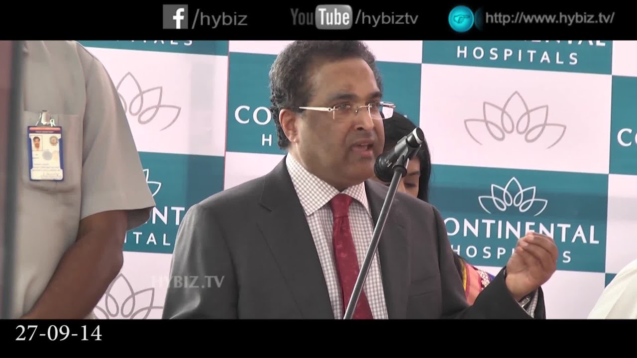Dr Guru N Reddy Chairman Continental Hospitals - YouTube