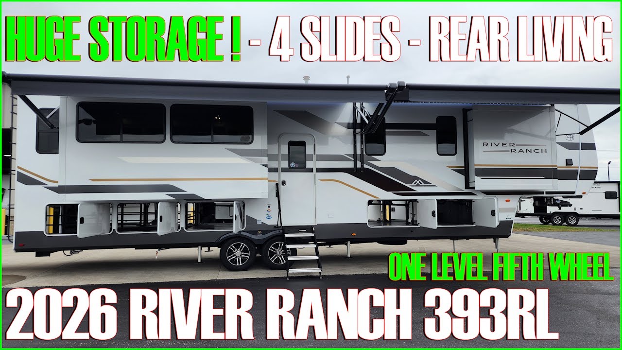 2026 River Ranch 393RL Rear Living Fifth Wheel by Palomino RVs at ...
