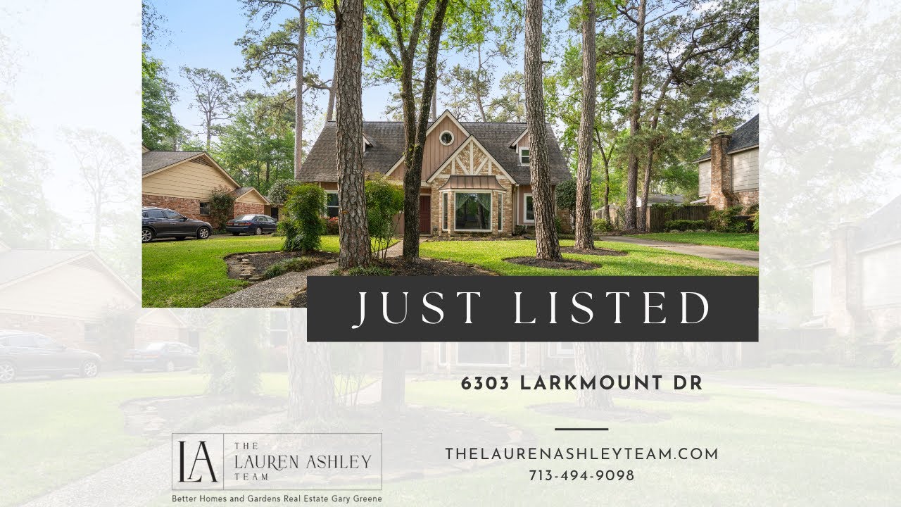 6303 Larkmount Dr, Spring, TX 77389 | Northampton Home for Sale - YouTube