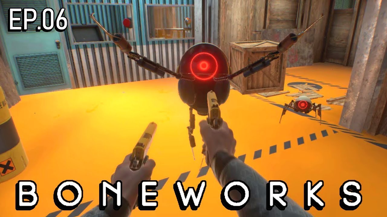 BONEWORKS [Ep.06: Warehouse] Story Mode Full Blind Playthrough (VR ...