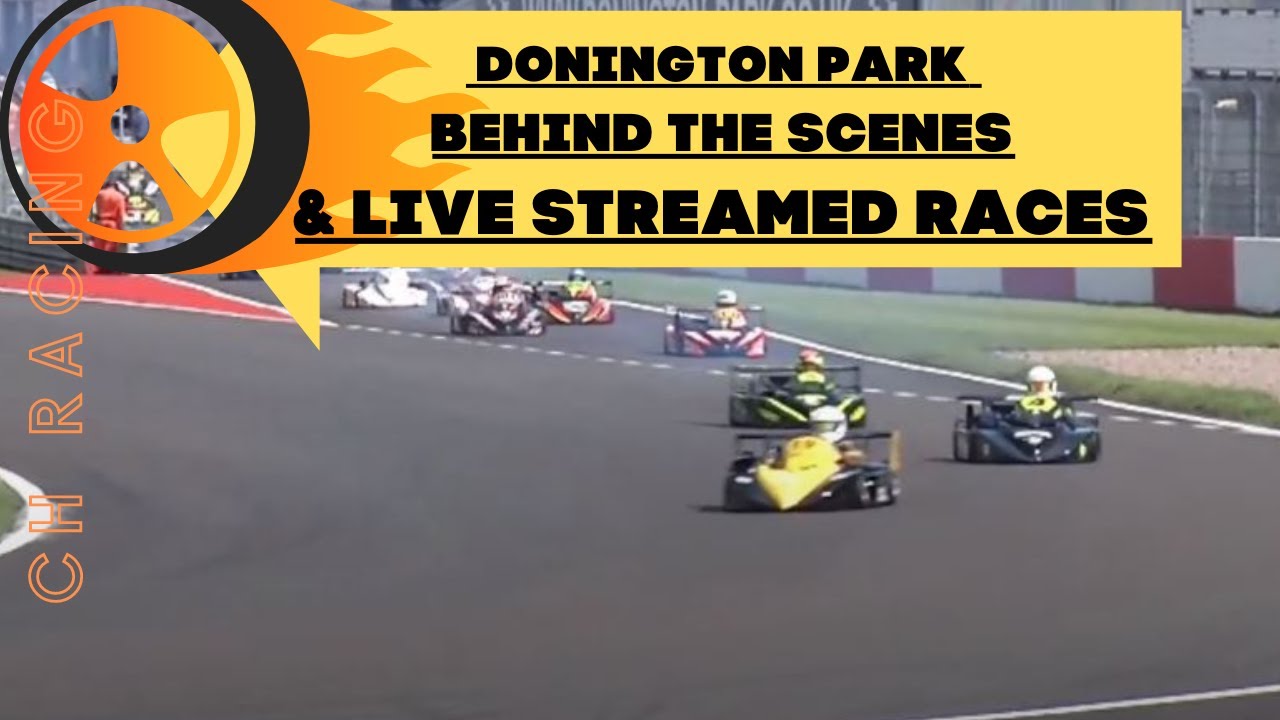 Super Kart Racing | Donington Park | Behind The Scenes To Go Faster ...