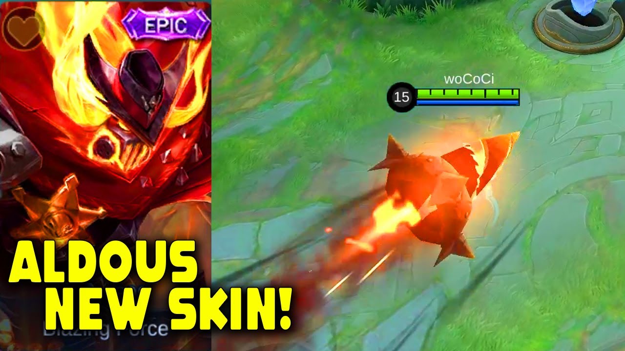 Aldous blazing force blazing west skin - YouTube