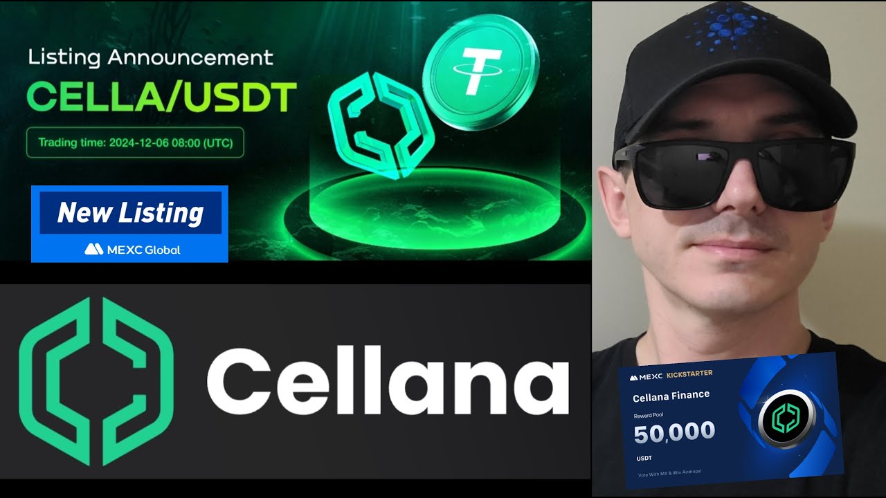 $CELLA - CELLANA FINANCE TOKEN CRYPTO COIN HOW TO BUY CELLA MEXC GLOBAL APTOS BLOCKCHAIN VE 3,3 ...