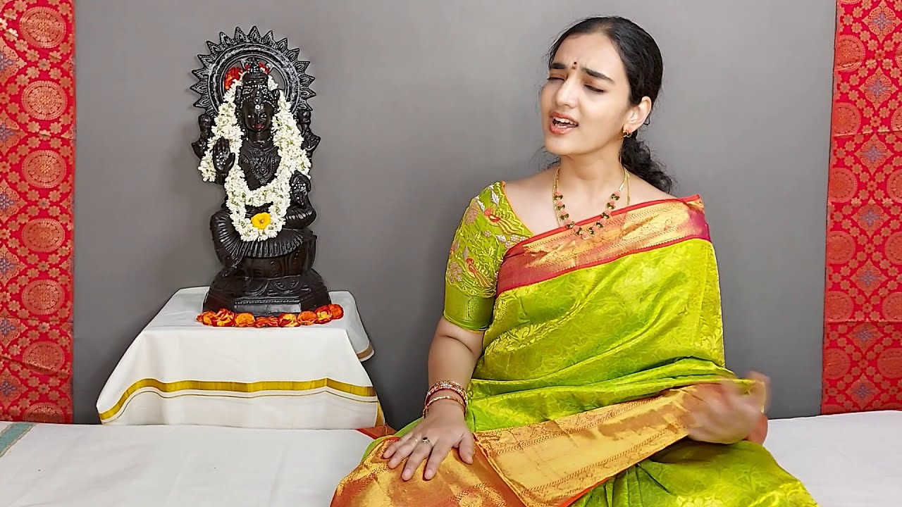 Kolhapureshwari - Bageshri - Adi Talam by Ramya Kiranmayi - YouTube