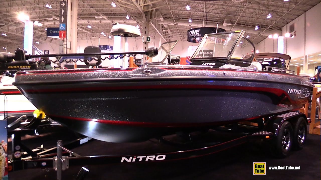 2015 Nitro 18 ZV Fishing Boat - Walkaround - 2015 Toronto Boat Show ...