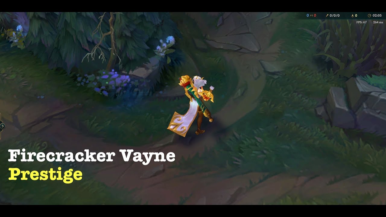 [League of Legends] - vayne firecracker prestige edition skin- Vayne ...