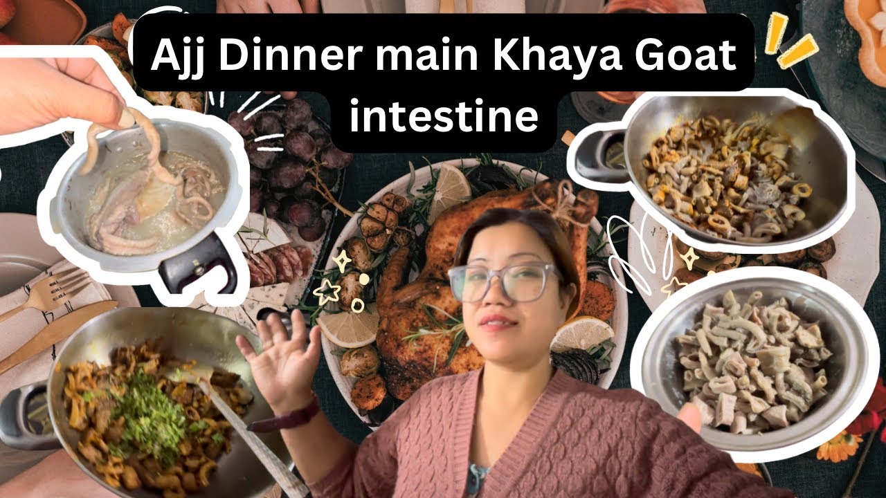 Goat innerds for dinner || sudden plan of Namsai || bought statue ...