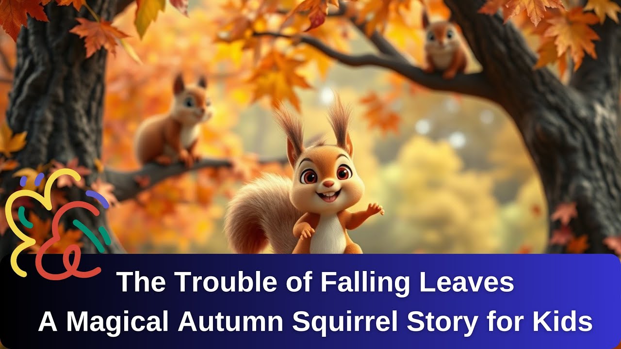 Bedtime stories for kids | The Trouble Of Falling Leaves Autumn ...