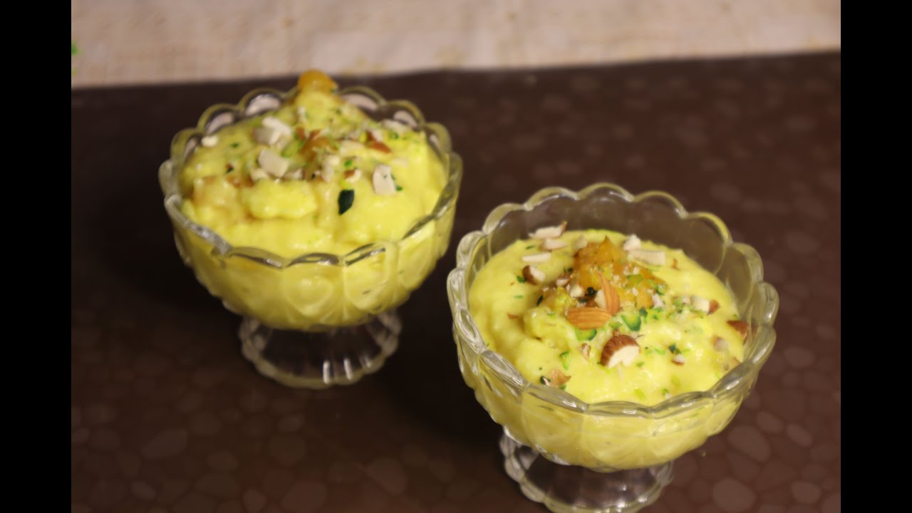 Mango phirne easy recipe || aam phirni - YouTube