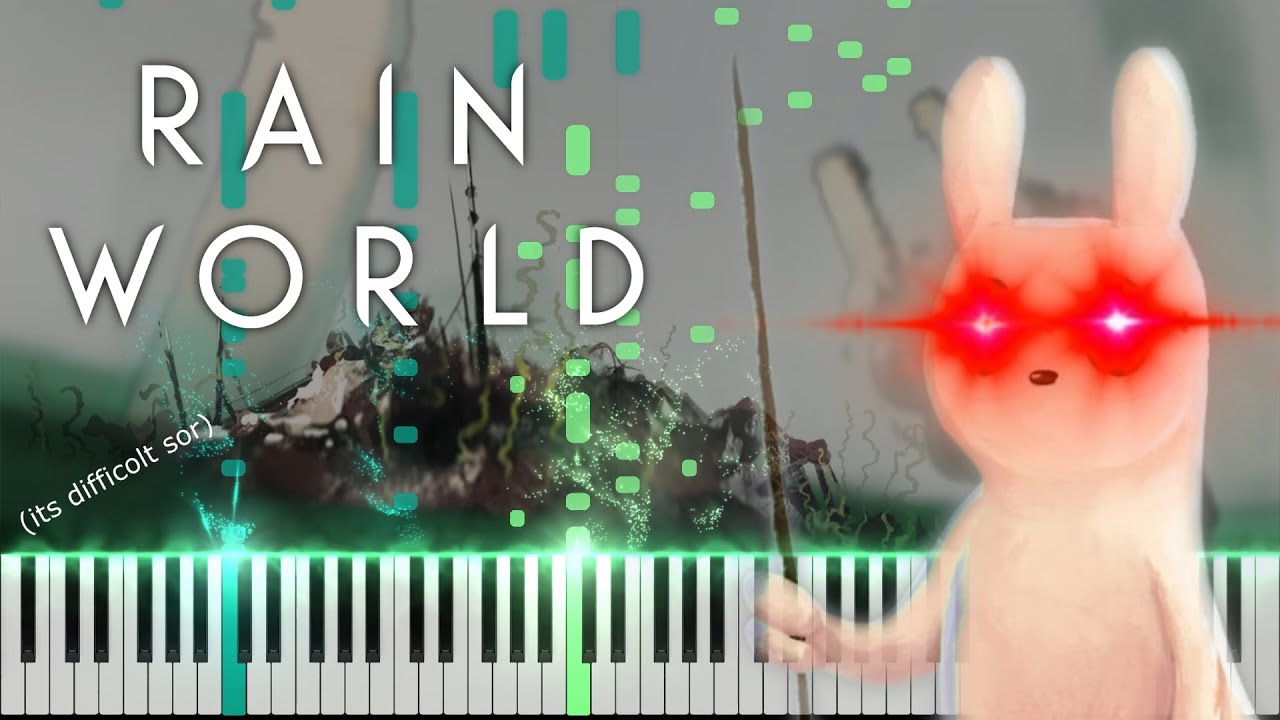 Threat Shoreline | Rain World piano cover / tutorial + sheet music
