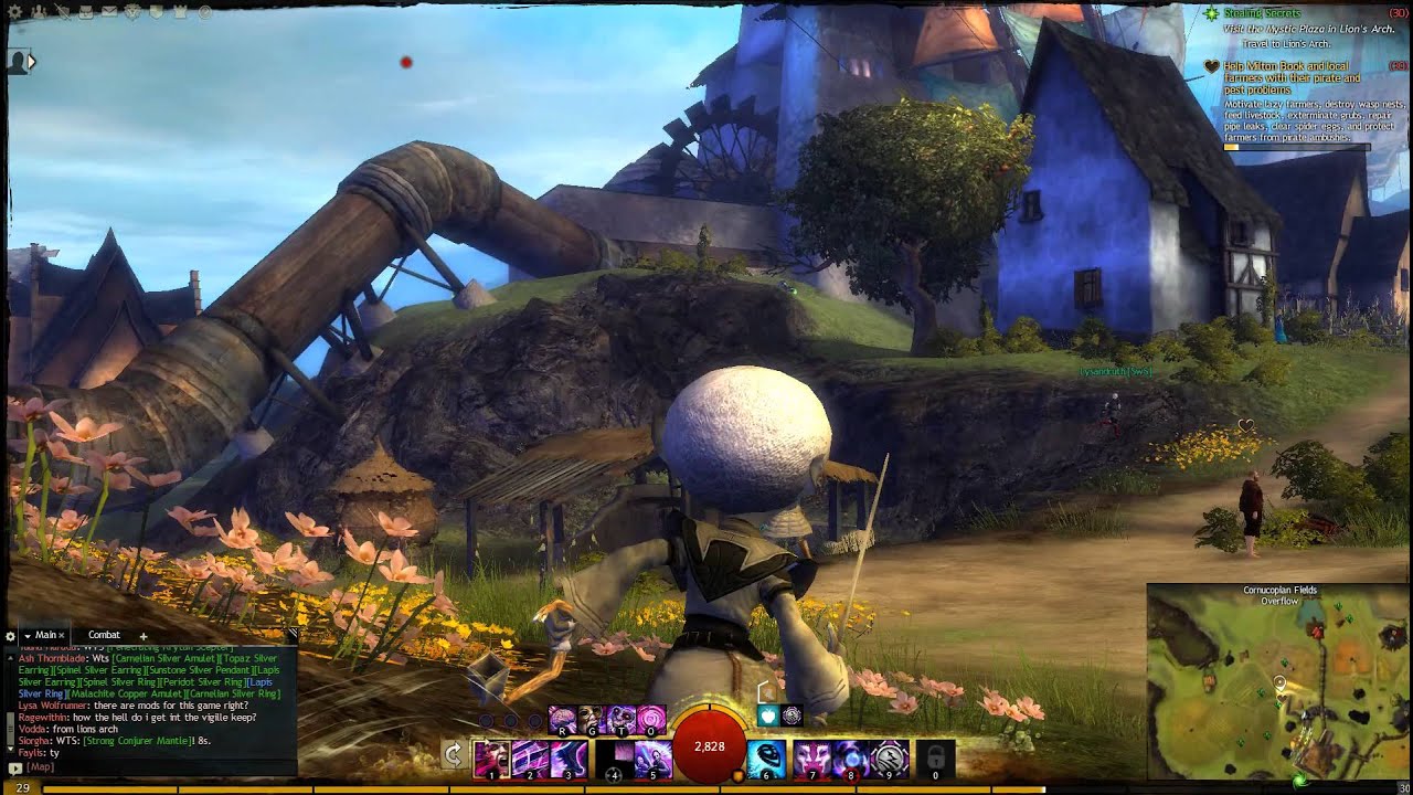 Guild Wars 2 Cornucopian Fields Vista - YouTube
