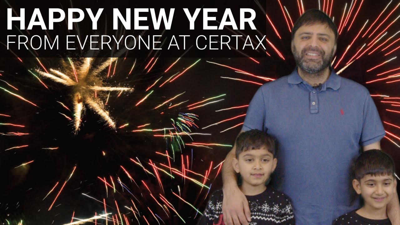 Happy New Year from Certax! - YouTube