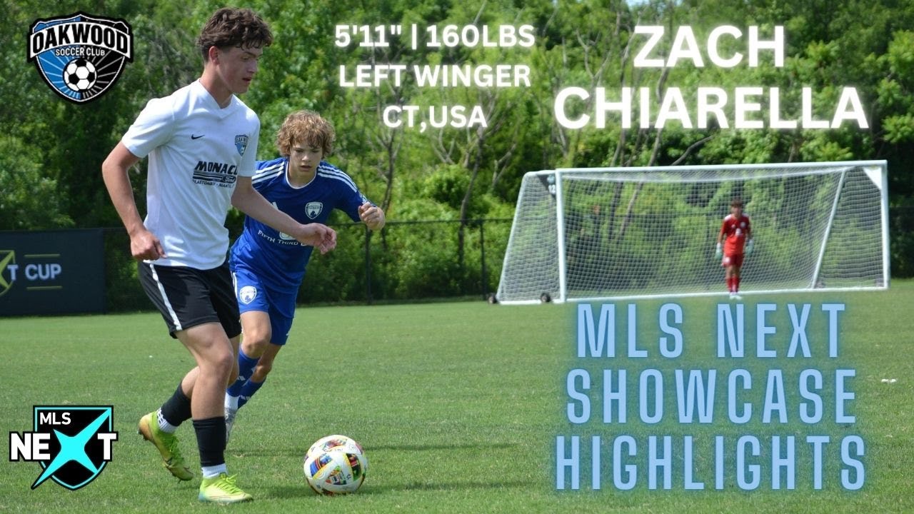 Zach Chiarella 2024 MLS Next Showcase Highlights - YouTube