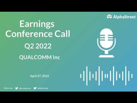 QCOM Stock | QUALCOMM Inc Q2 2022 Earnings Call - YouTube