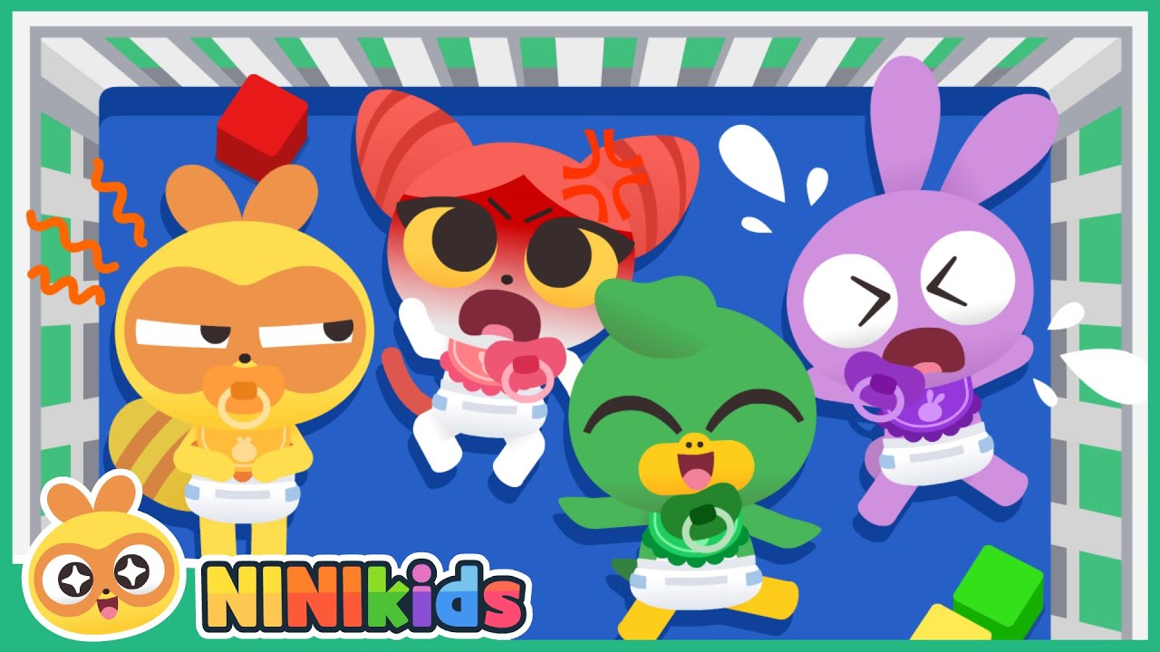 The baby is fighting! | Taking care of babies | Rainbow Peekaboo ...