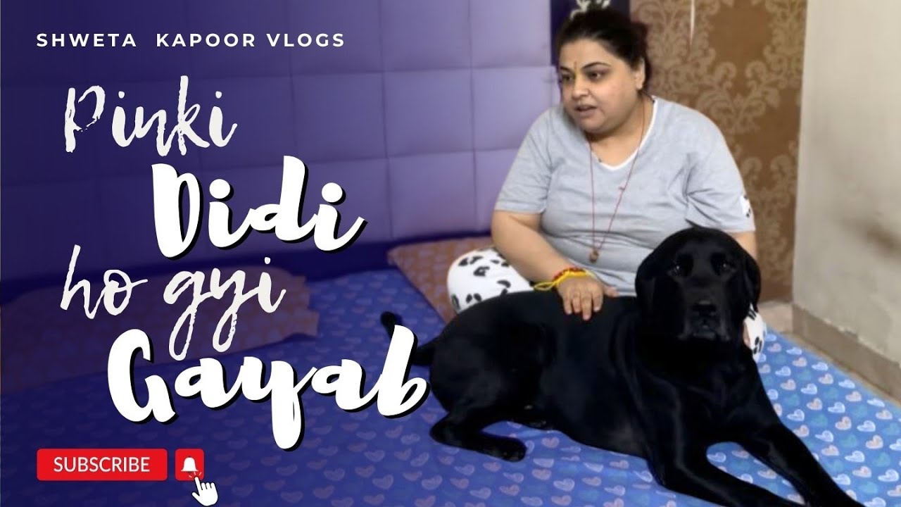 Pinki didi ho gayi gayab... #shweta_kapoor_vlogs #vlog123 - YouTube