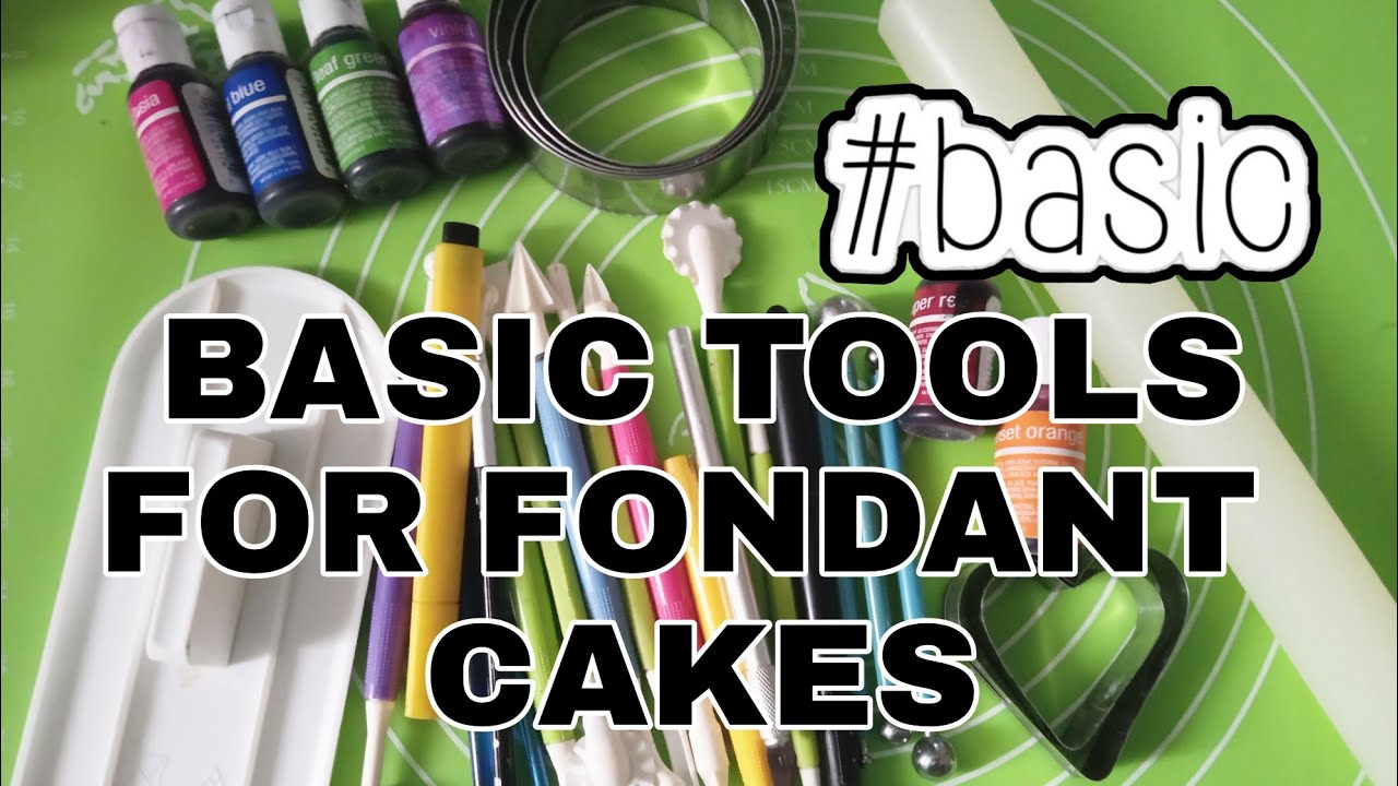 Basic tools to make the perfect fondant cakes#fondant#basictools - YouTube