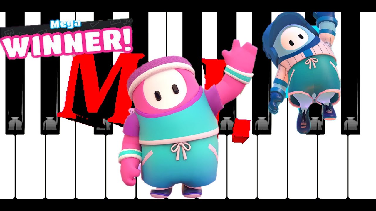 FALL GUYS MUSIC Theme | Piano Tutorial - YouTube