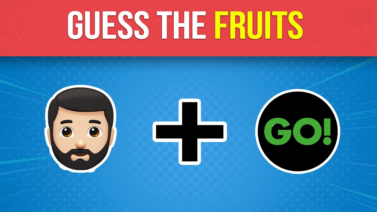 🍒Guess the fruit by emoji | Emoji challenge quiz🫐 - YouTube