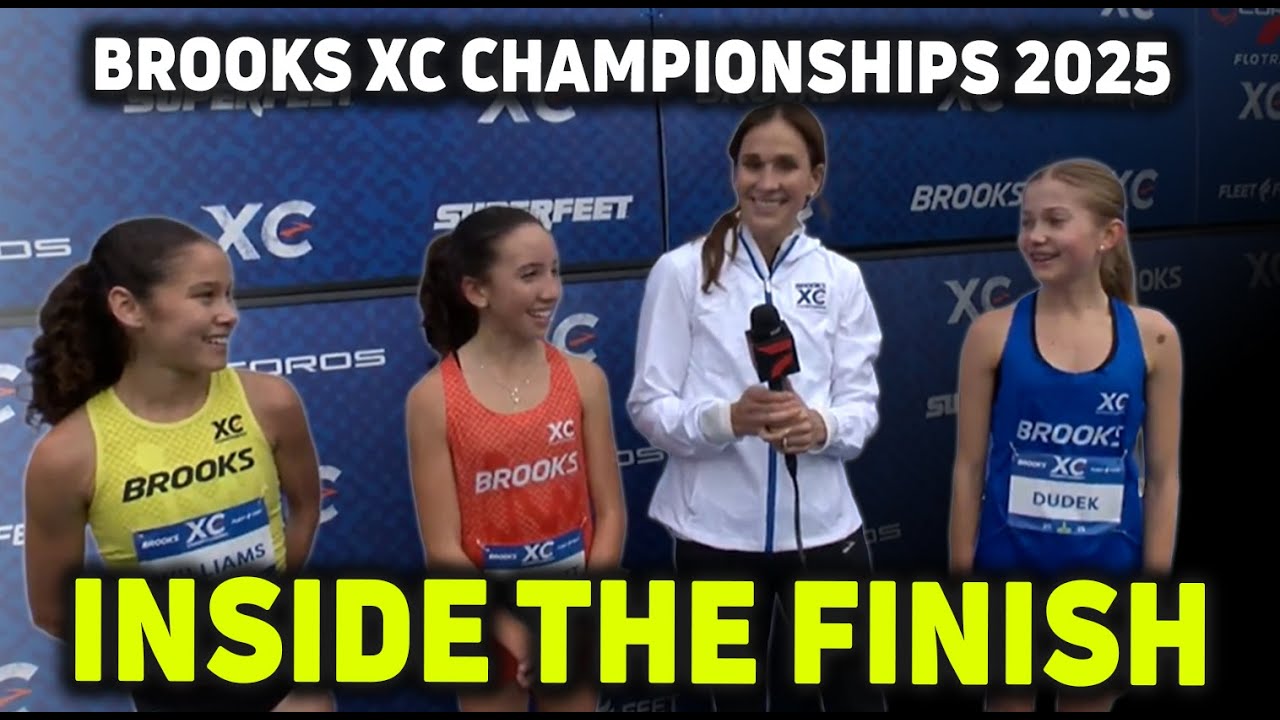Inside the Finish: Girls Top 3 Post-Race Interviews | Brooks XC ...