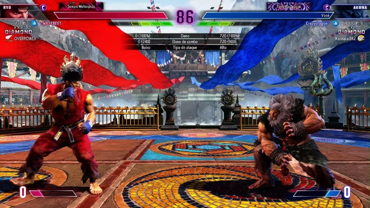 Sf6 gameplay com Amigo - YouTube