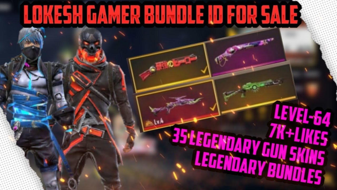 Lokesh Gamer Bundle ID for sale||URGENT!!!Very low Price... - YouTube