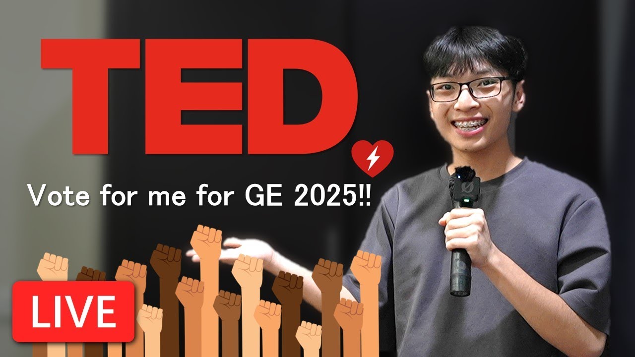 Why you should vote me for GE 2025 Singapore | Legocraze TED Talk - YouTube