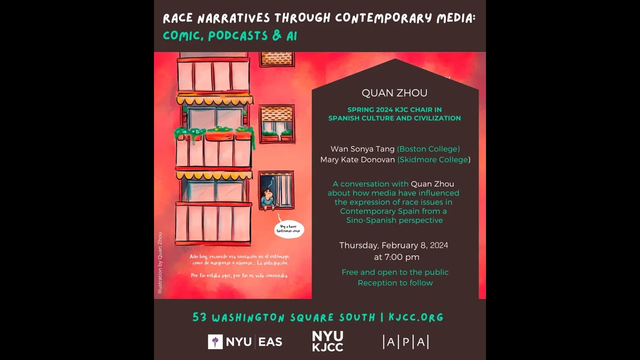 Quan Zhou: Race Narratives through Contemporary Media: Comic, Podcasts & AI - YouTube